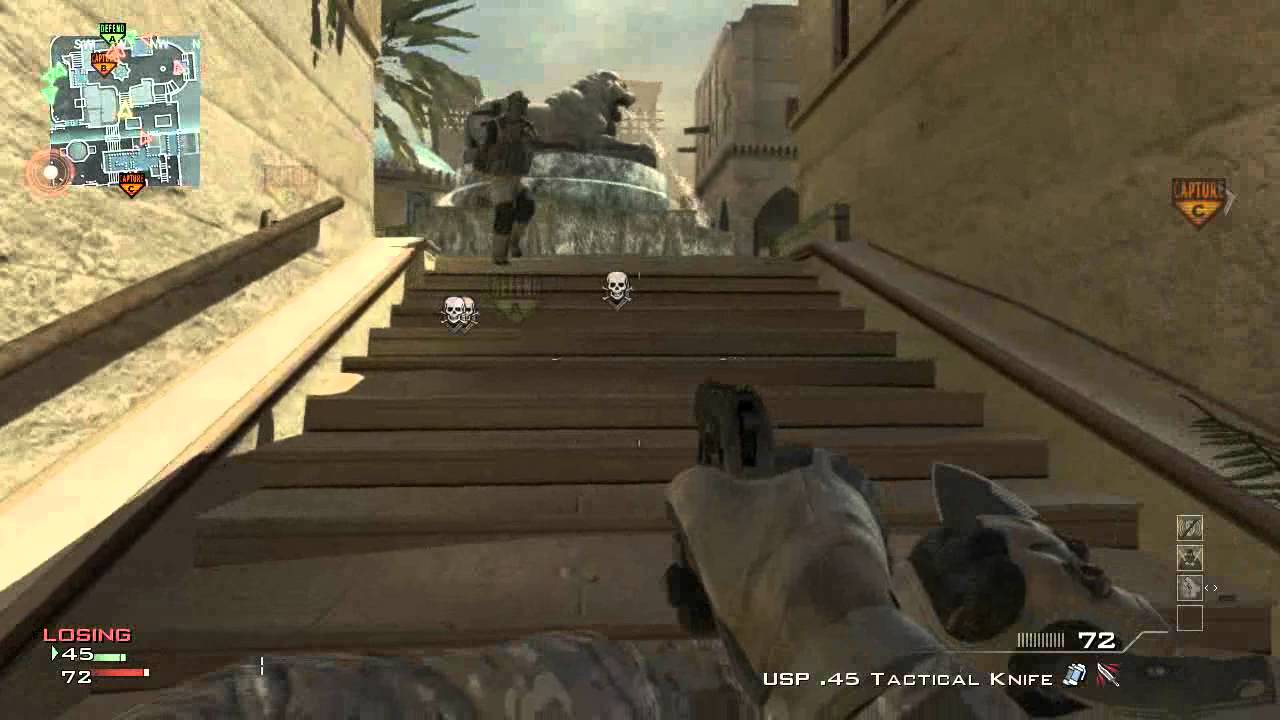 Knife Only Clips! Part 5 // 12 Throwing Knife kills on Oasis! (Call of Duty: MW3) - YouTube