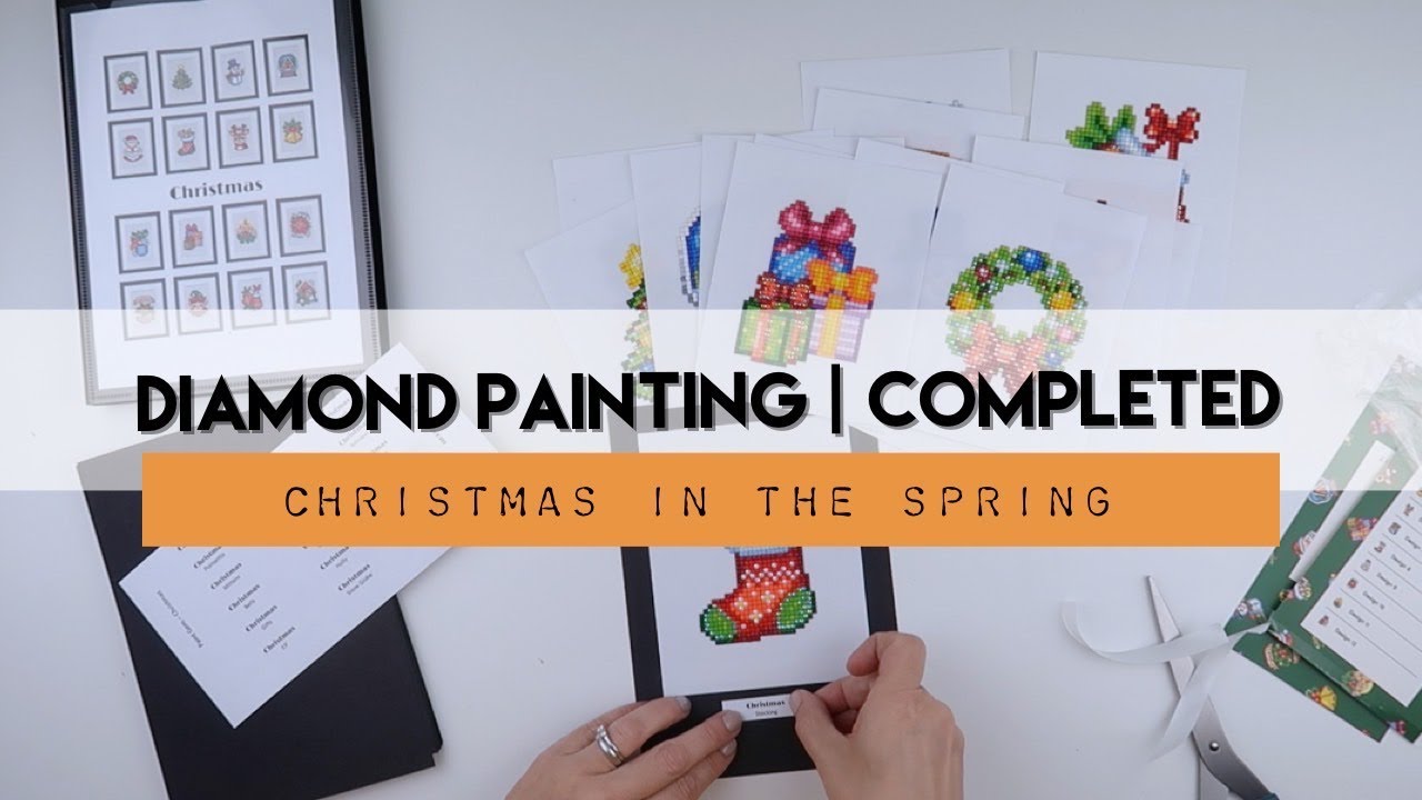 Diamond Painting Completed | PaintGem Christmas - YouTube