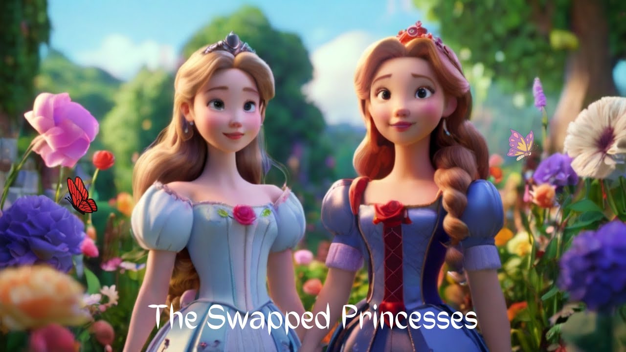 The Swapped Princesses | animation | sleep story | cartoon |@KIDIZ29 ...