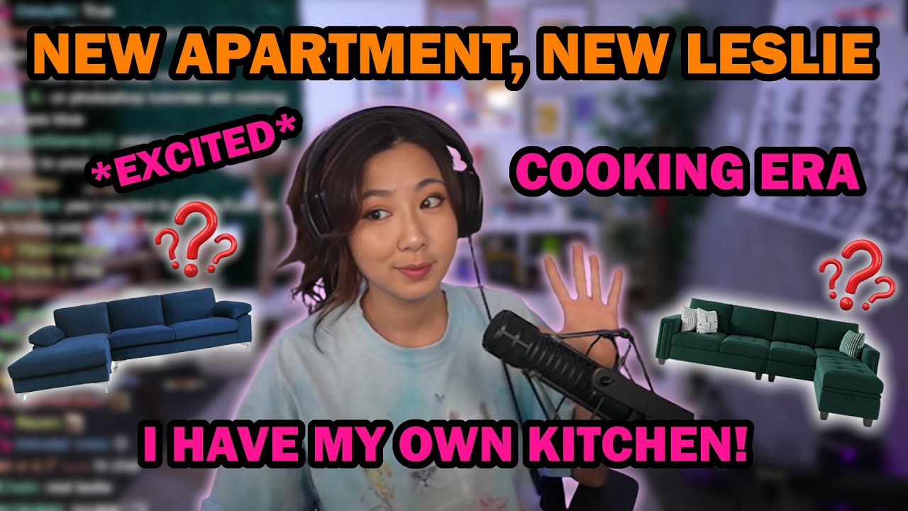 Fuslie Talks About Her FUTURE APARTMENT - YouTube