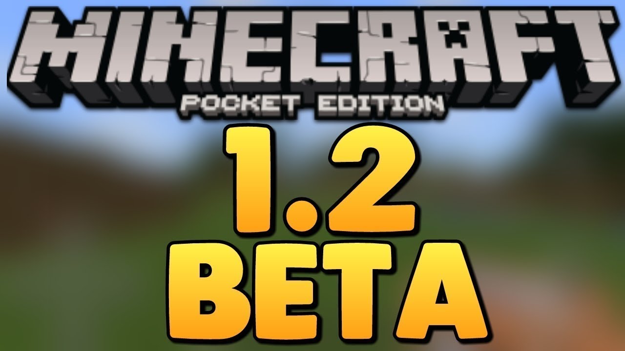 HOW TO PLAY MINECRAFT PE 1.2 - JOIN the MCPE 1.2 BETA - YouTube