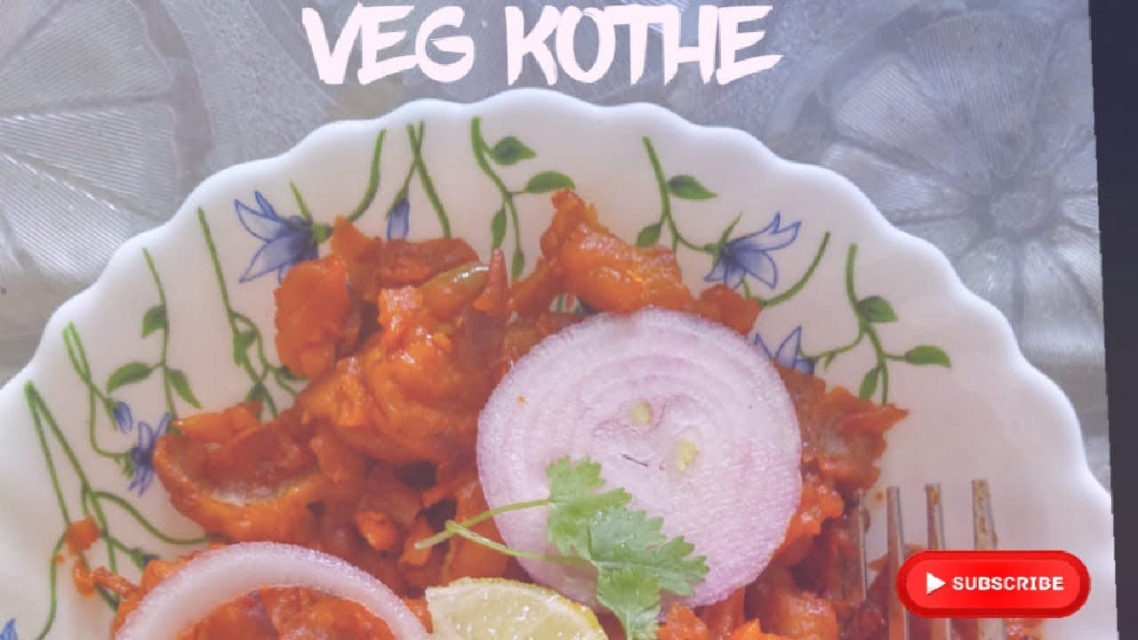 Vegetable kothe #streetfood #hungry #spicy - YouTube
