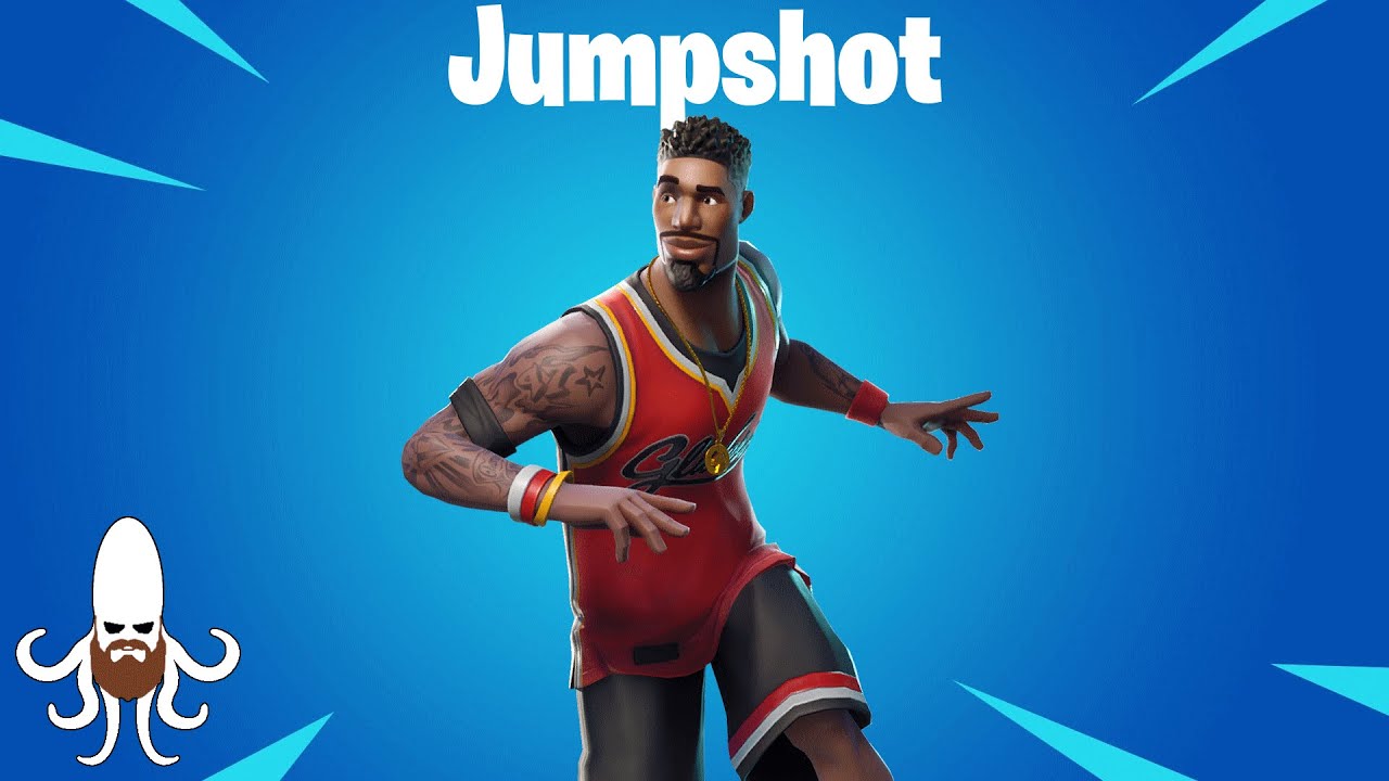Jumpshot - Skin Showcase & Gameplay - Fortnite - YouTube