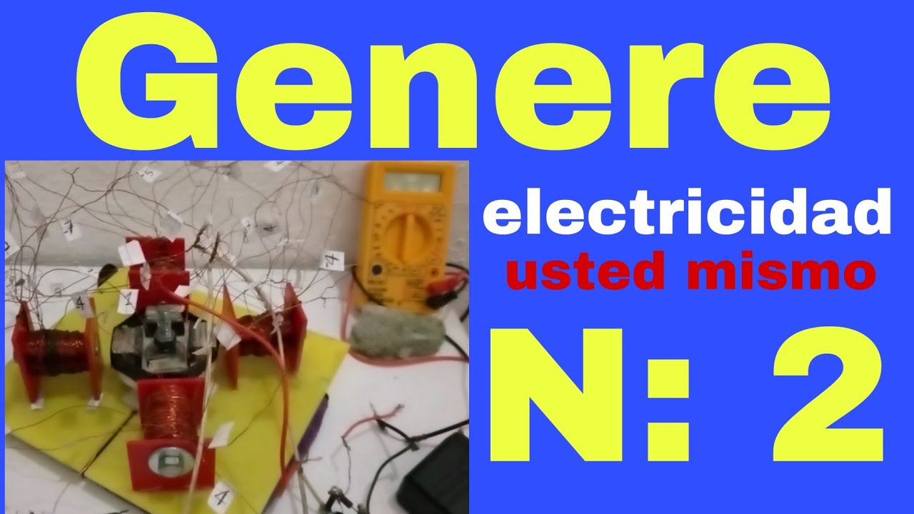 GENERE ELECTRICIDAD USTED MISMO #2 BOBINA MÚLTIPLE BIFILAR MEJORADA ...