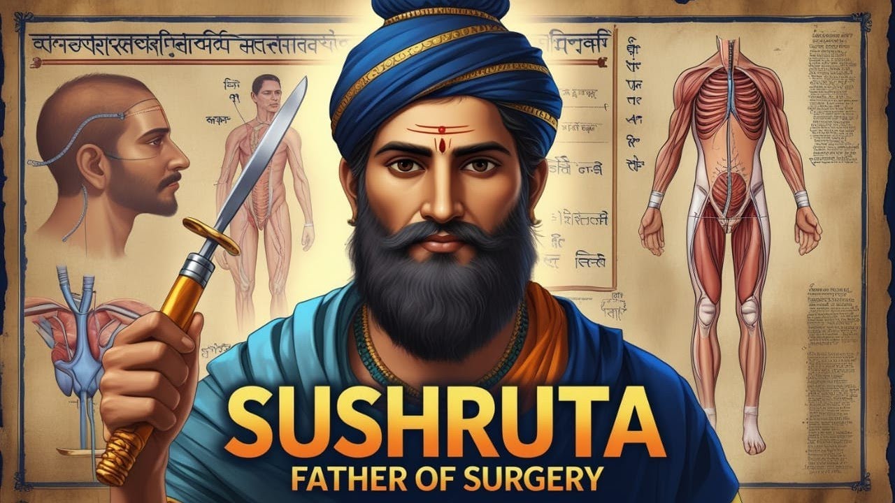Maharshi Sushruta - Father of surgery || Ayurvedawings Animated Films 📽 ...