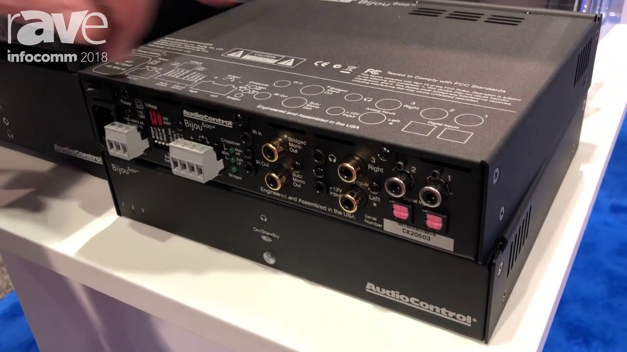 InfoComm 2018: AudioControl Announces Bijou 600 and Rialto 600 Audio ...