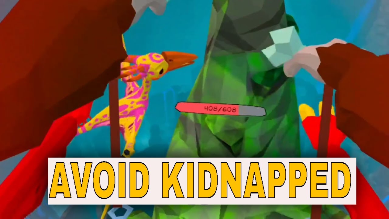 I KNOW HOW TO AVOID GETTING ATTACKED BY A FLAPTOR BOSS - UG VR - YouTube
