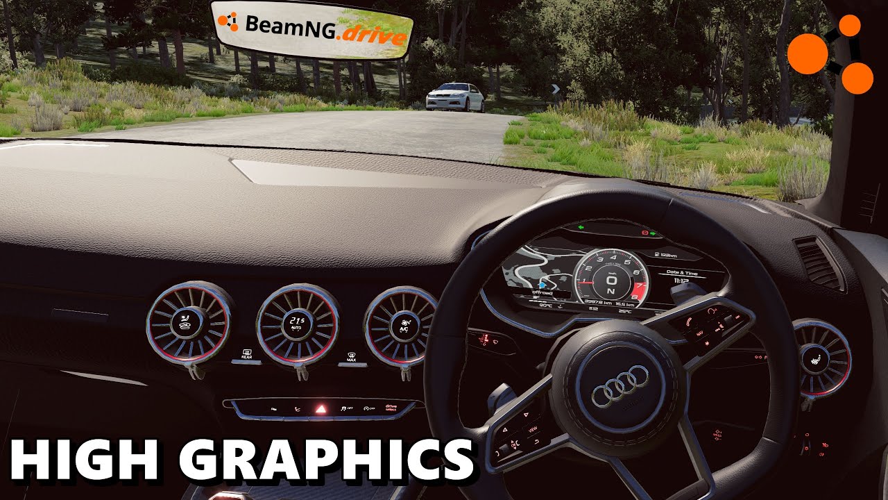 AUDI TTS / DRIVING / RIGHT-HAND DRIVE / HIGH GRAPHICS / BeamNG.drive 4K ...