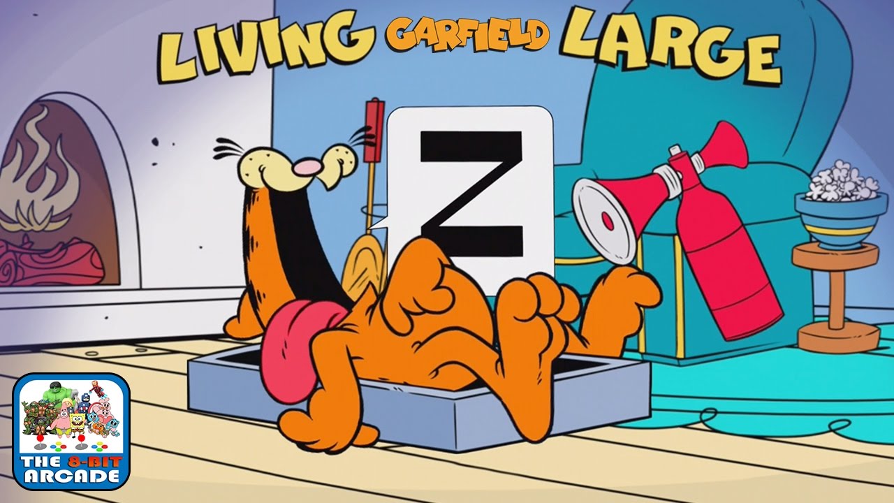 Garfield: Living Large - The Fridge is Empty and Garfield is Grumpy ...