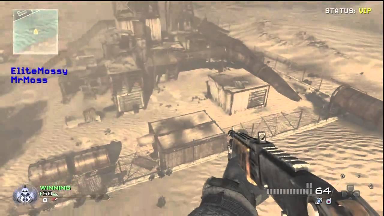Modern Warfare 2 : Challenge lobby Fall Camo Weapons PS3 - YouTube