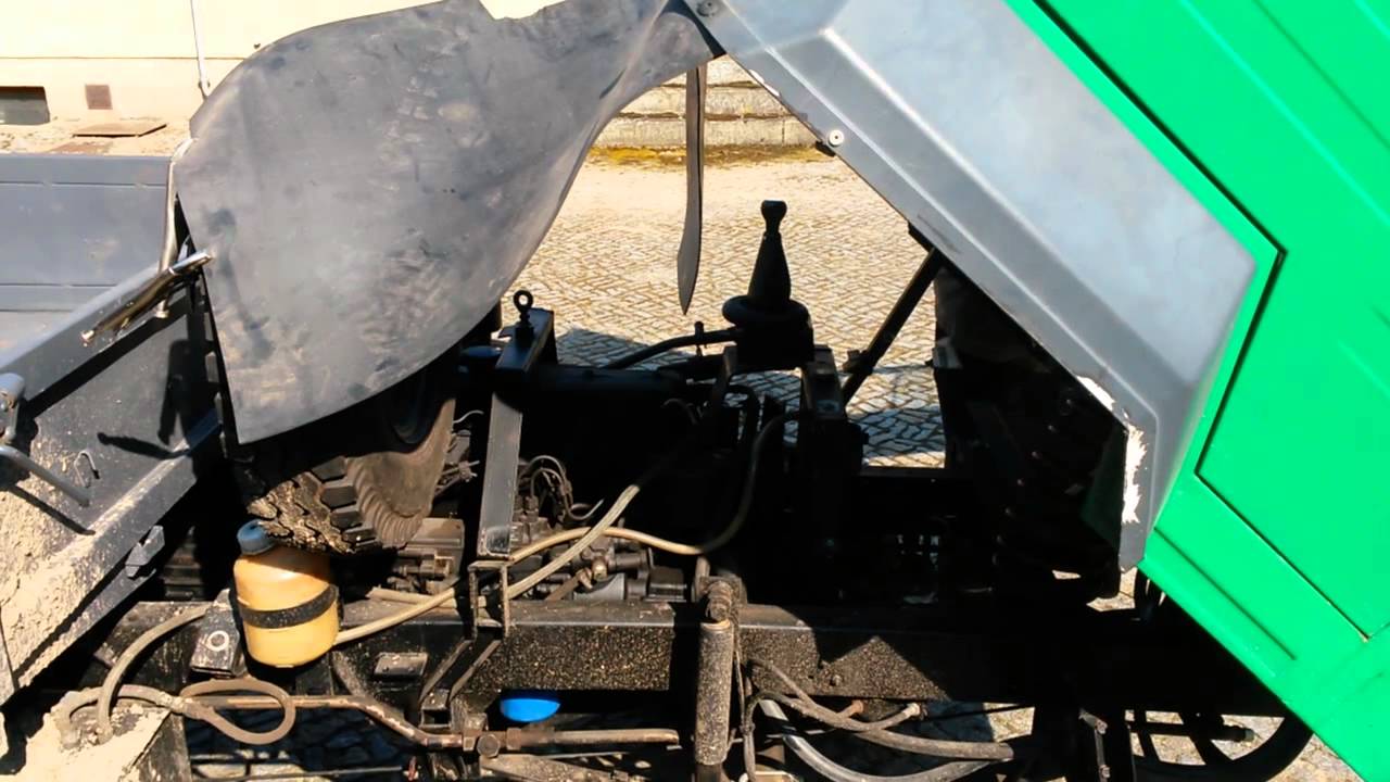 Motorstart IFA Multicar M25 - YouTube