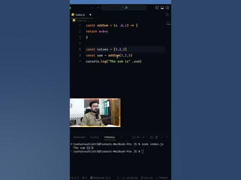 Spread Operator uses in JavaScript part 2 #javascript - YouTube