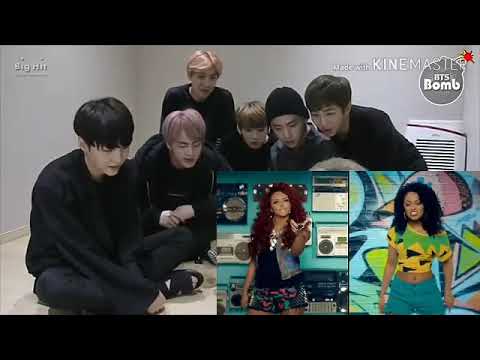 bts react Little Mix wings - YouTube