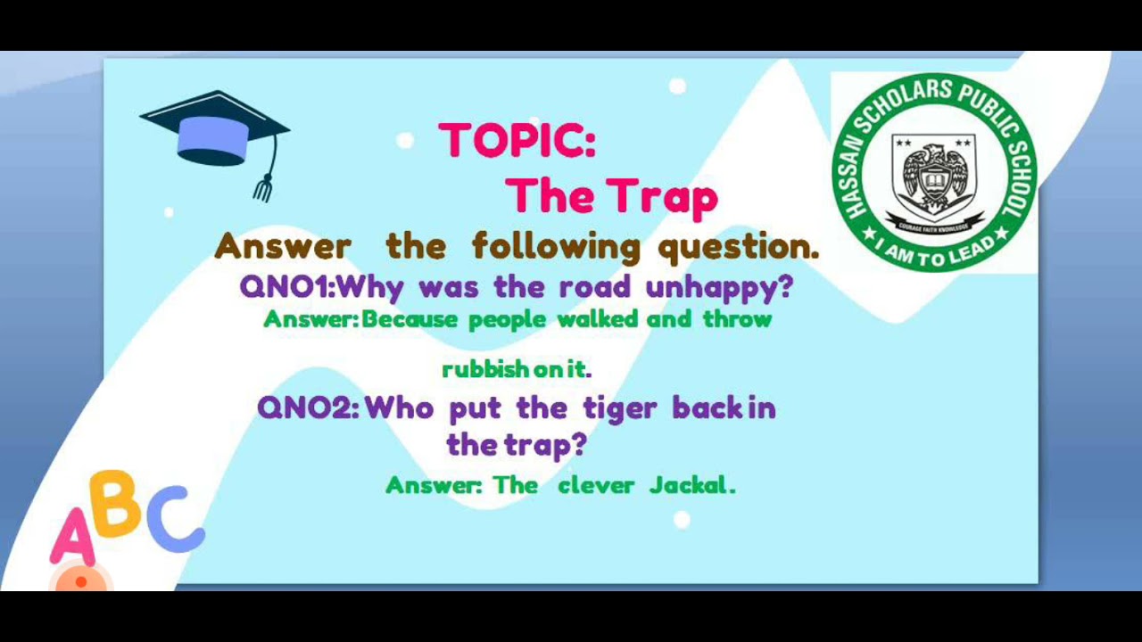 Oxford Modern English Book|The Trap|Questions Answers - YouTube