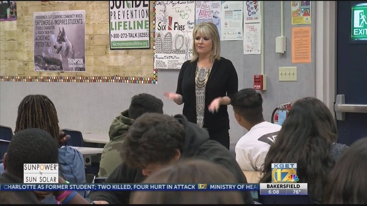 Tami Mlcoch speaks to AVID students - YouTube