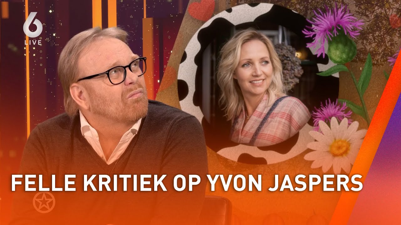 Felle kritiek op Yvon Jaspers | SHOWNIEUWS - YouTube