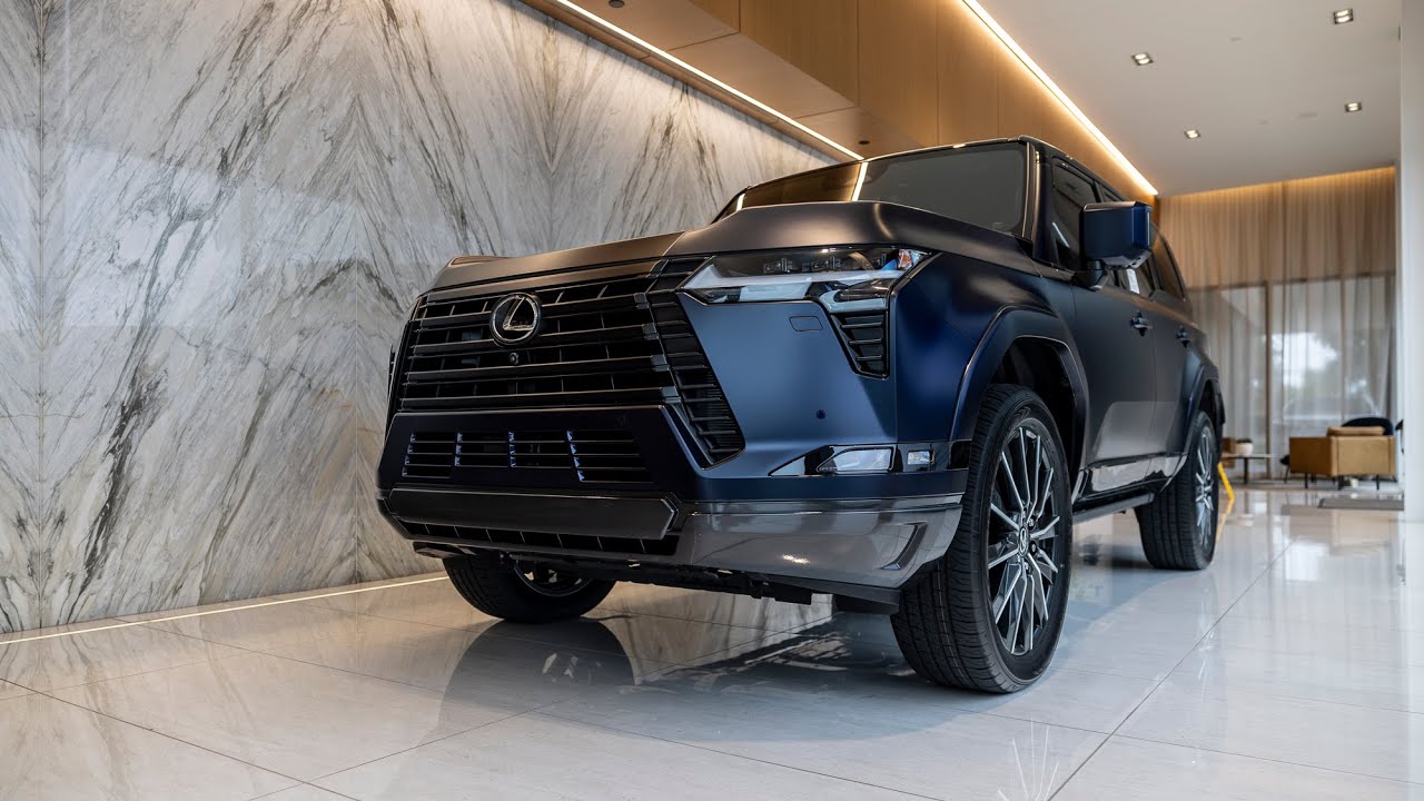 Lexus GX550 Nightfall Mica | XPEL Stealth PPF and Black Roof PPF | S ...