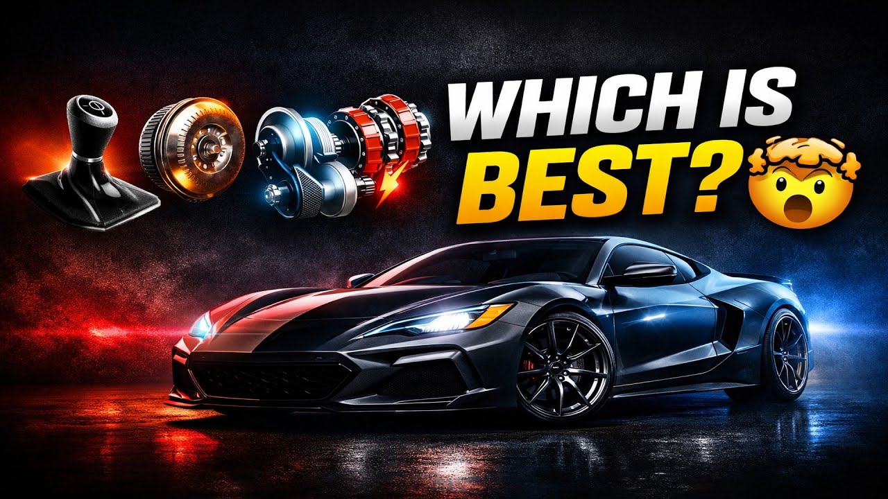 Manual vs Automatic vs CVT vs DCT – Which Transmission Is ACTUALLY Best ...