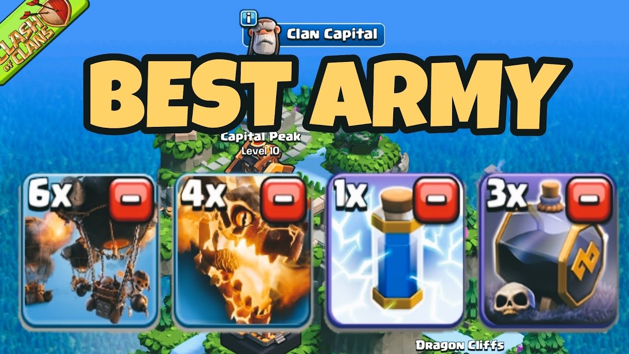 CLAN CAPITAL Best Attack Strategy ! Best Clan Capital Attack Strategy ...