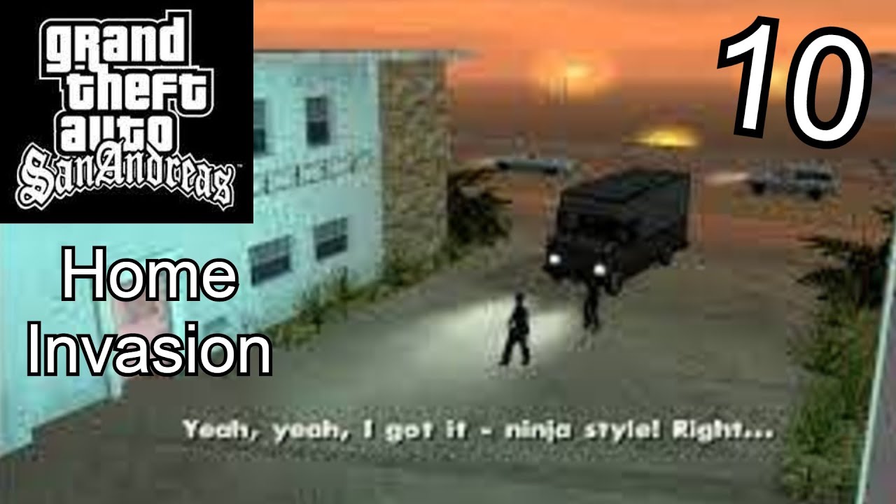 Home Invasion Mission - (GTA San Andreas) #10 - YouTube