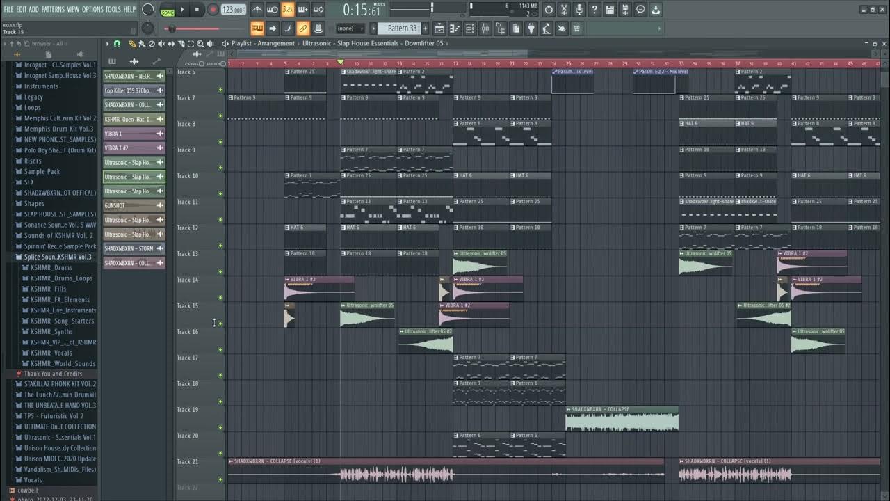 SHADXWBXRN - COLLAPSE (REMAKE) + FLP (100% ACCURACY) - YouTube