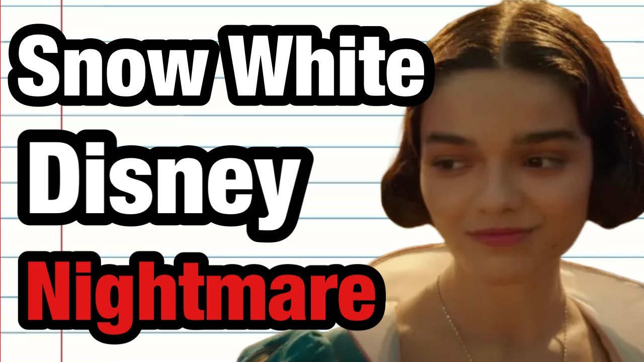 Snow White Is A Disaster For Disney Rachel Zegler Crushes Trailer.. - YouTube