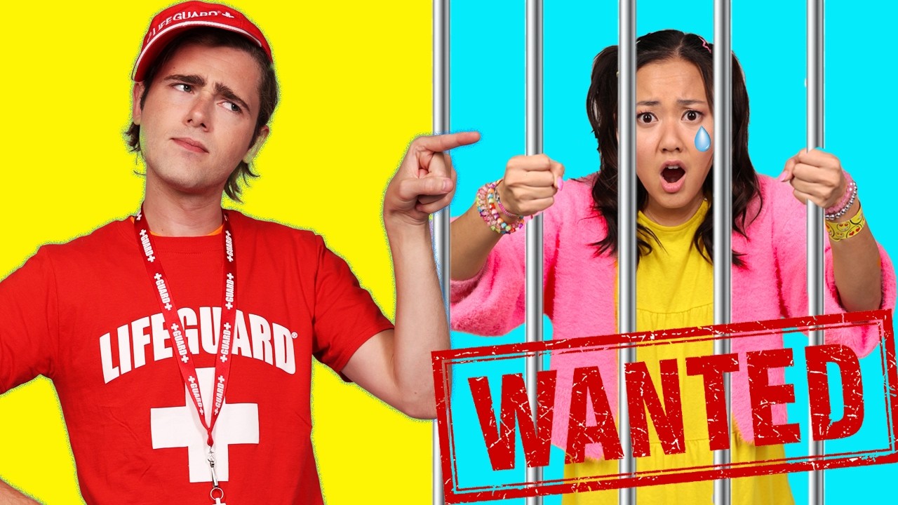 Ellie and Jimmy Learn Lifeguard Pool Rules | The Ellie Sparkles Show ...