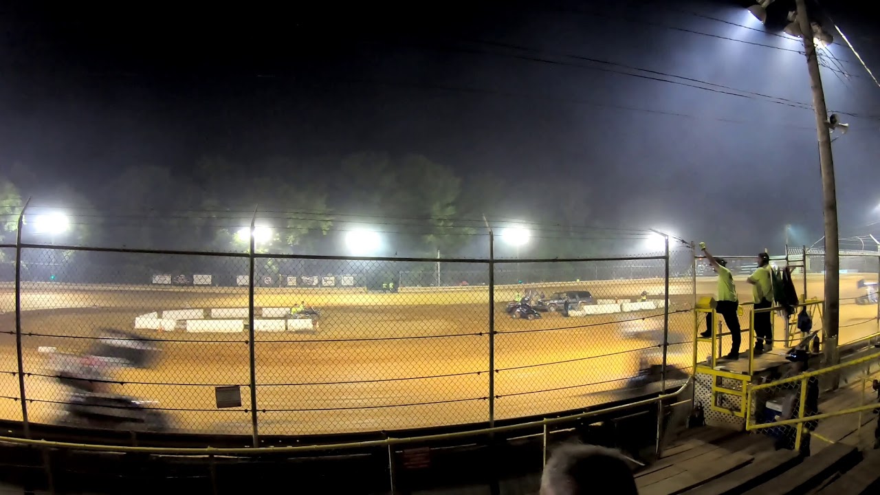 Micro Sprint Kart Race at the Airport Speedway - YouTube