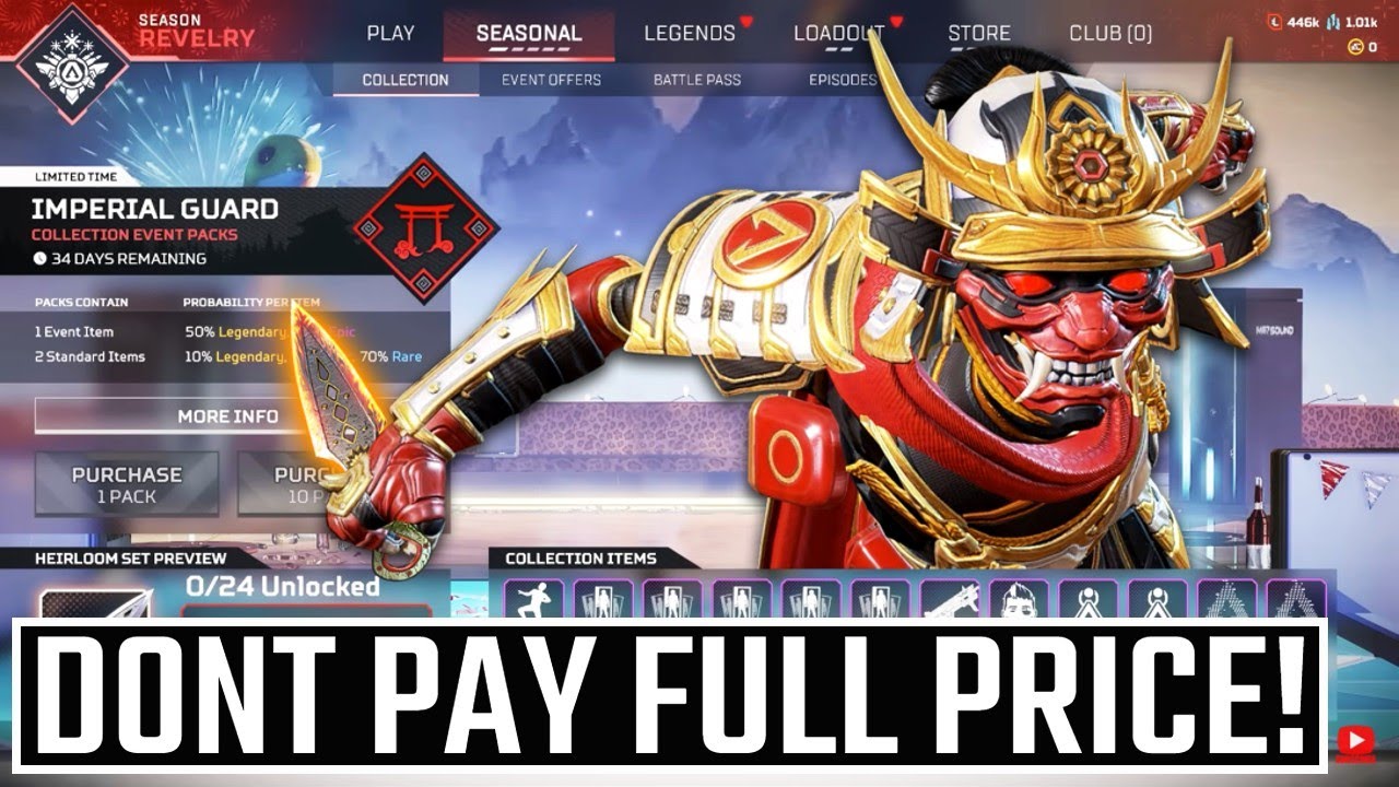 Apex Legends How To Get The Wraith Heirloom For Free - YouTube