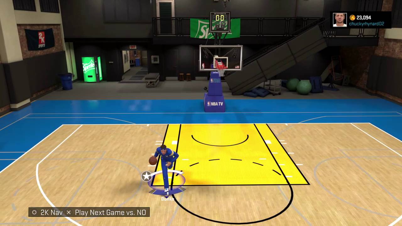 NBA 2K15 Throwback Self Putback - YouTube