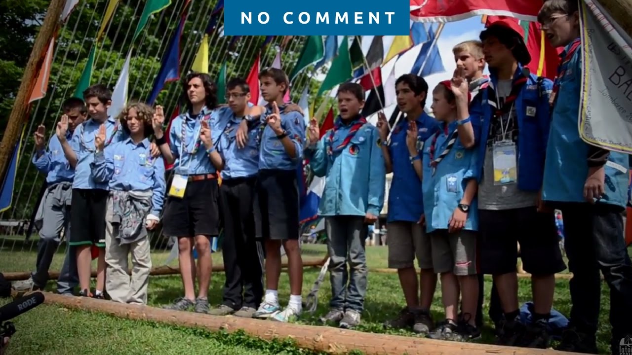 NoComment - Quand les scouts français et italiens chantent une prière ...