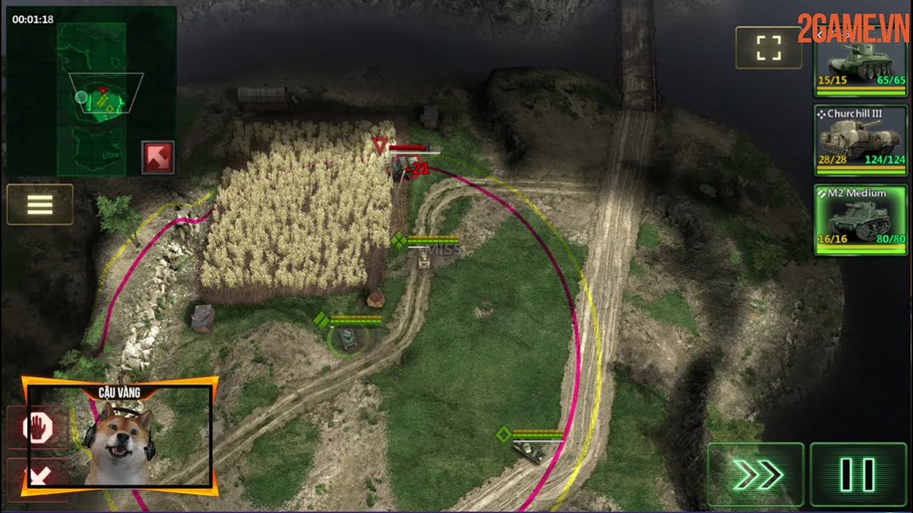 [Trải nghiệm] Tanks Charge: Online PvP Arena - Game chiến thuật đấu ...