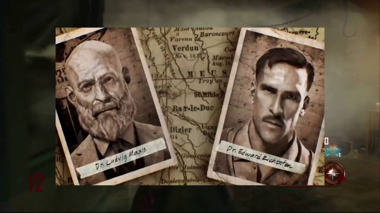 The Betrayal of Dr.Maxis by Richtofen : FULL STORY Call of Duty Zombies ...