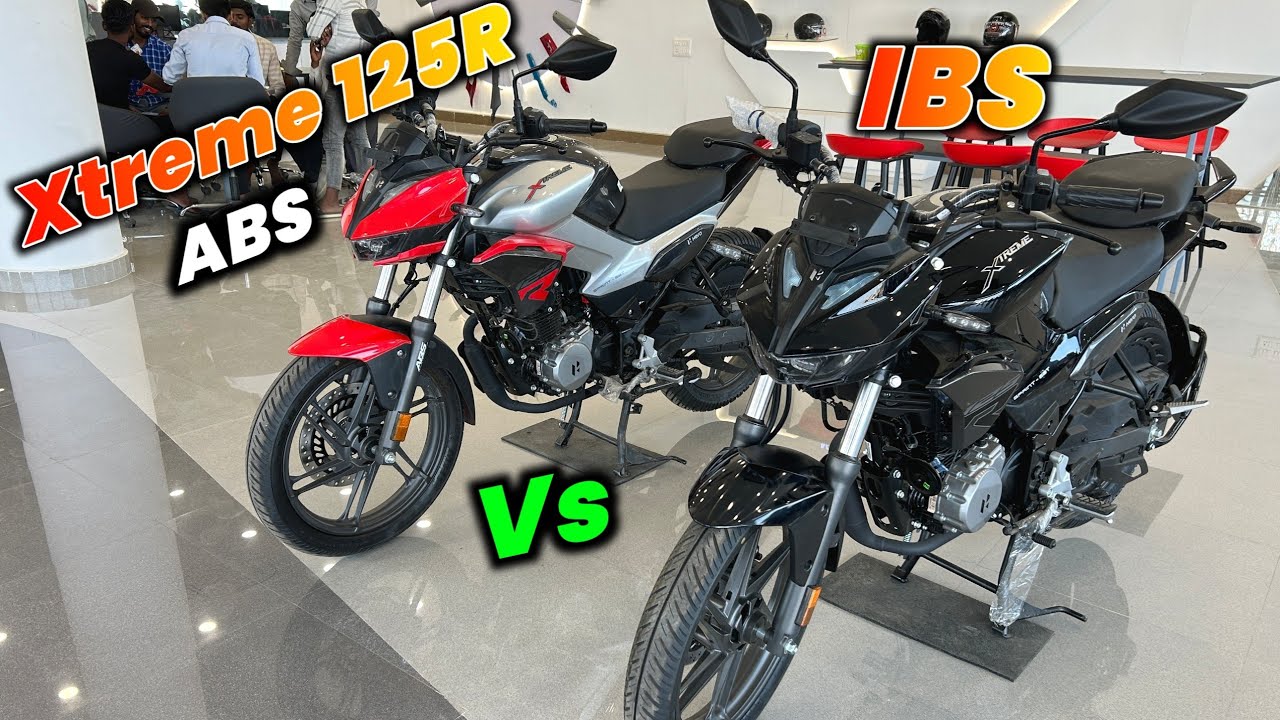 All New 2024 Hero Xtreme 125R ABS Model vs IBS | Hero Xtreme 125R Top ...