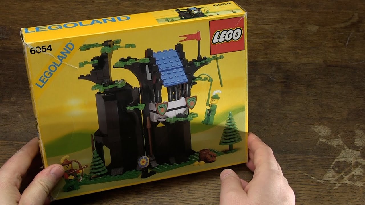 Unboxing, review and building legoset 6054 Forestmen's Hideout from ...