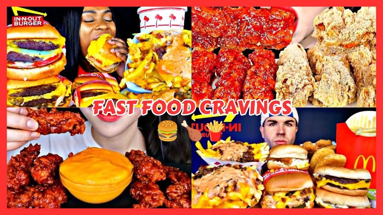 Fast Food Cravings Satisfied: Cheeseburger, Chicken Tenders, and Fries ...