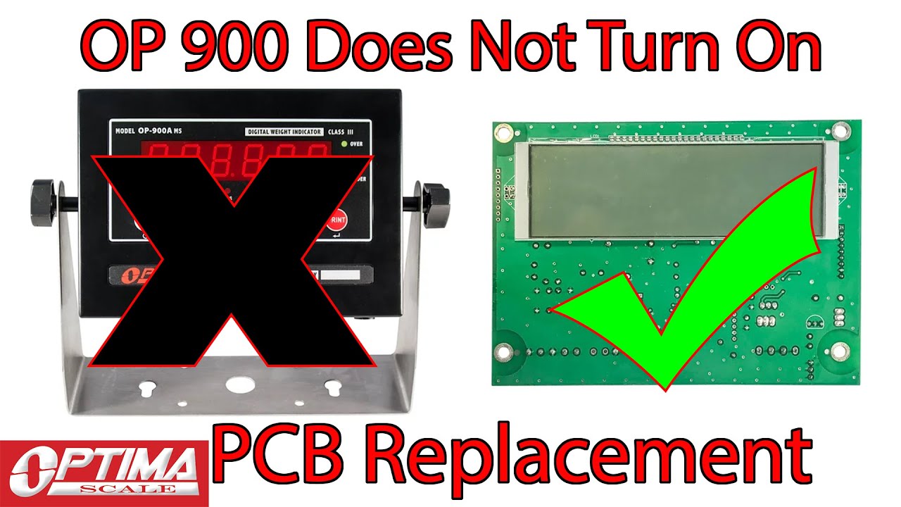 OP 900 / T900 doesn't turn on Part 2 - How to replace PCB - YouTube