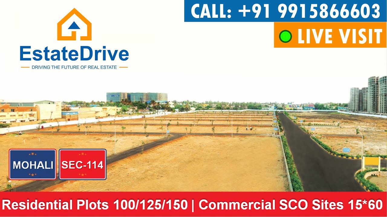 Best Residential Plots in Mohali Sector 113, 114, Plot For Sale In ...