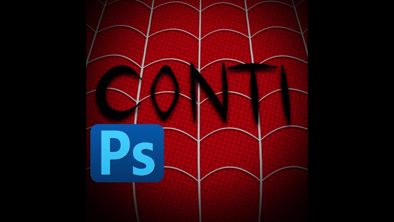 How To Create a Spiderman Web Wallpaper in Photoshop - YouTube