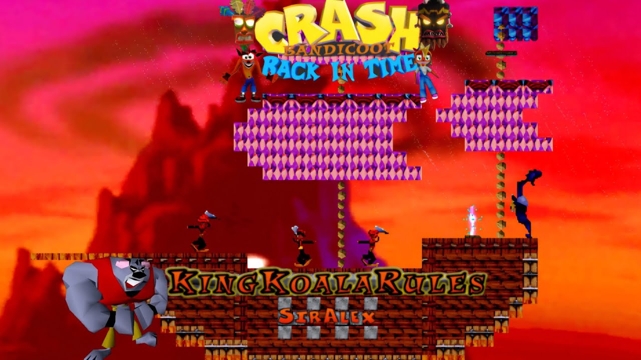 Crash Bandicoot - Back In Time Fan Game: Custom Level: King Koala Rules ...