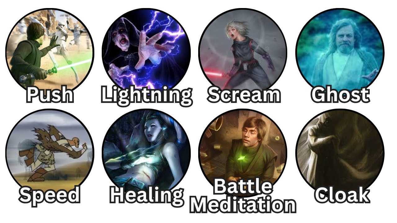 Every Force Power Explained in 22 Minutes - YouTube