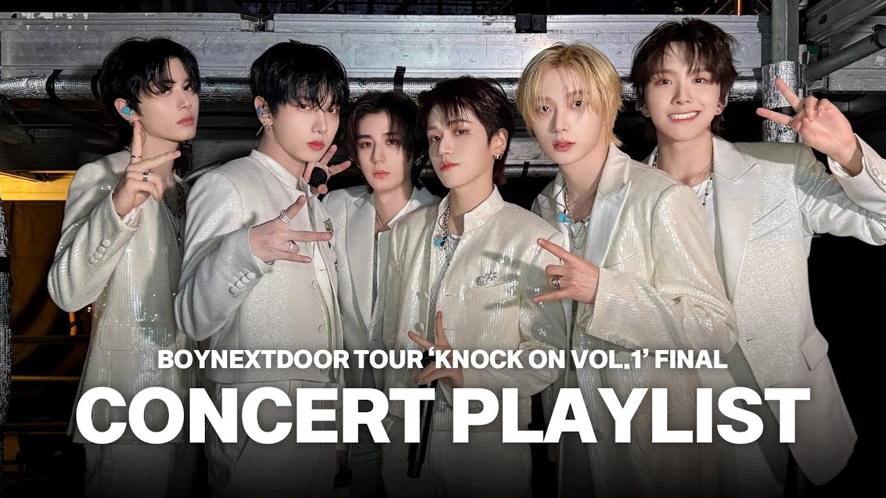 [𝐏𝐋𝐀𝐘𝐋𝐈𝐒𝐓] 2025 BOYNEXTDOOR ‘KNOCK ON Vol.1’ FINAL SETLIST | 보이넥스트도어 ...