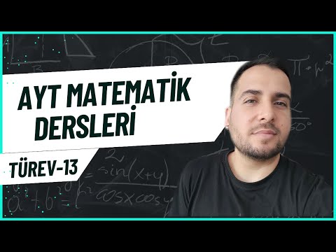 AYT MATEMATİK DERSLERİ (Türev-13)