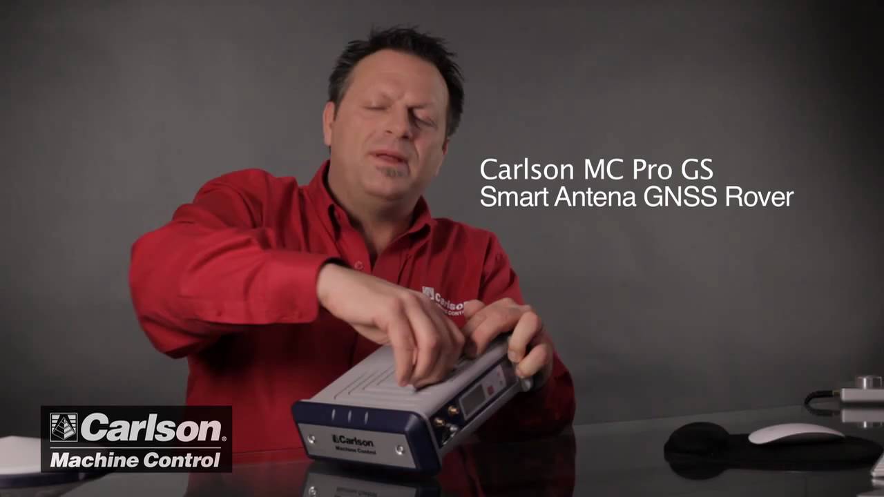 Carlson Machine Control GNSS/GPS Receiver - MC Pro 500 Overview - YouTube