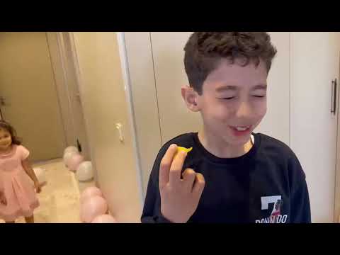 AhsenEla ve Kerem BALON PATLATMA Oyunu 🎈 İçinden Ceza mı Ödül mü Çıkacak?! 😱