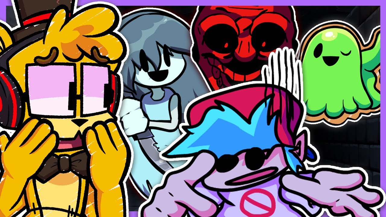 The CUTEST/SPOOKIEST FNF Mod Yet!!! | Spookys Saturday Scare - YouTube