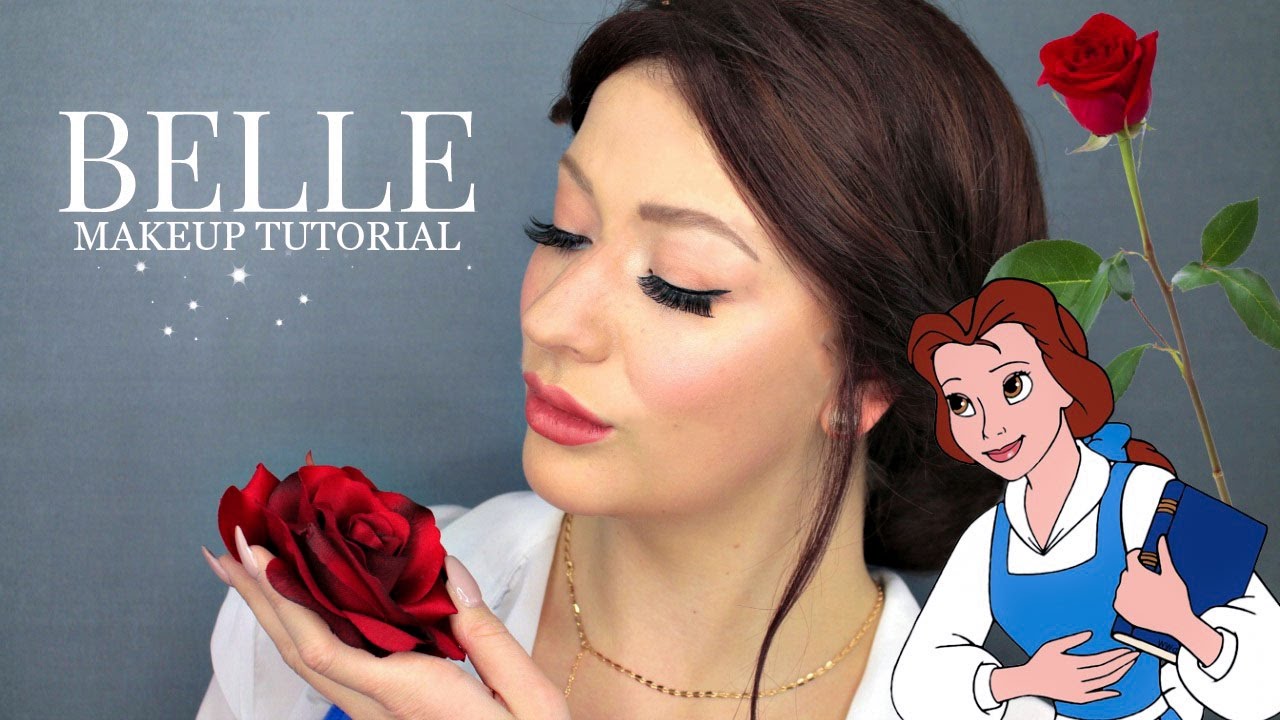 BEAUTY & THE BEAST | Princess Belle Makeup Tutorial - YouTube