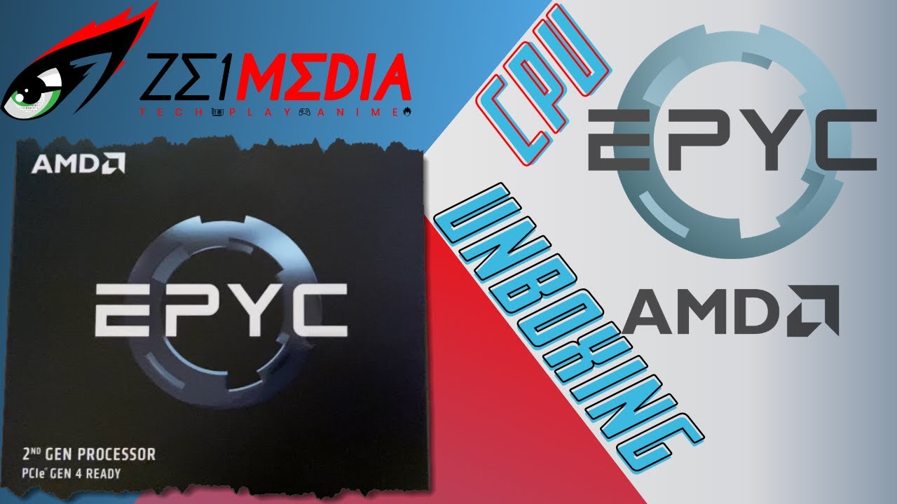 AMD EPYC 7302 Unboxing - YouTube
