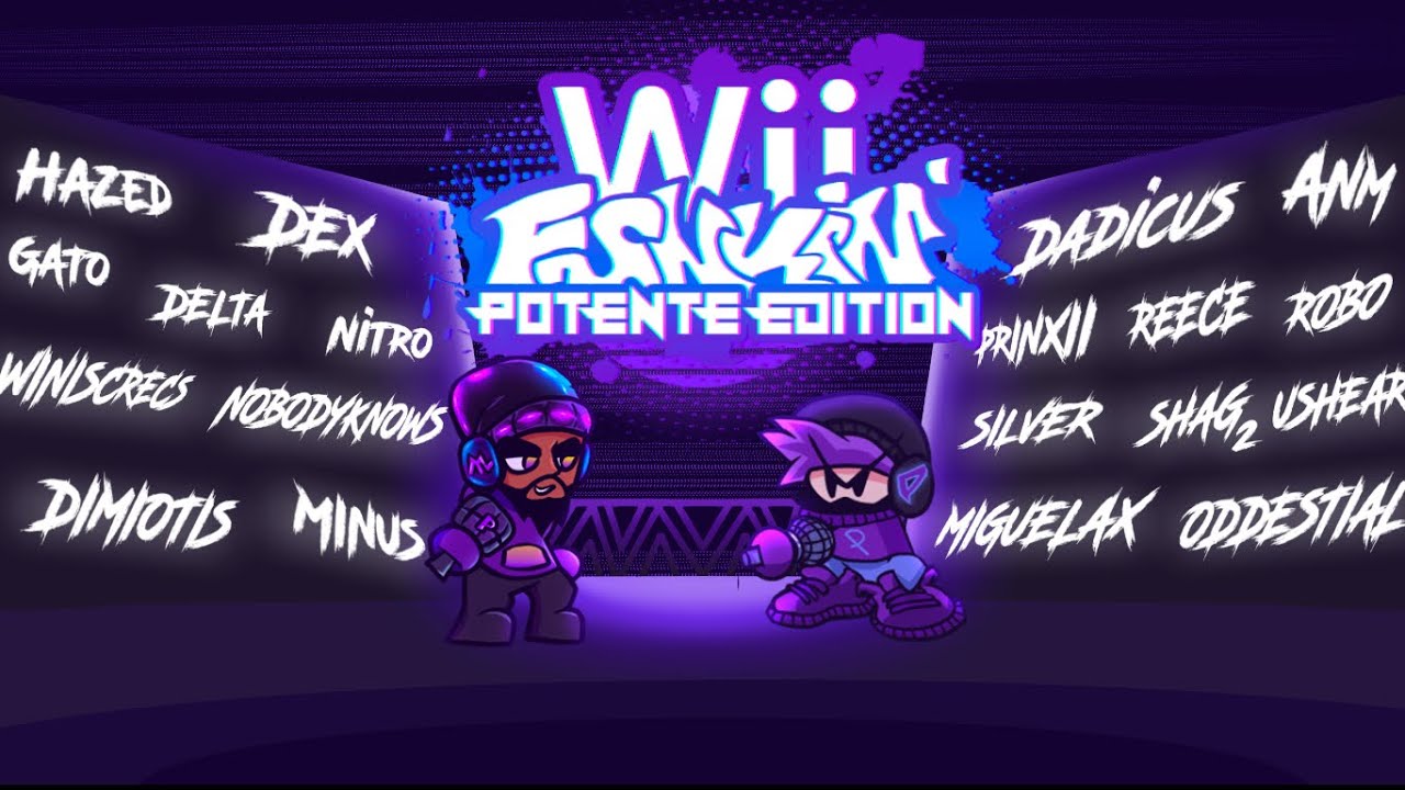 Friday Night Funkin' Wii Funkin: Potente Edition Full Week (Beta ...