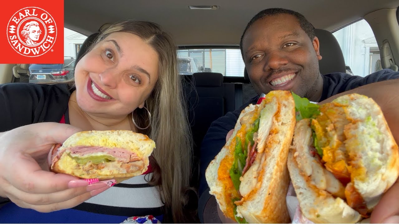 Today Was A Struggle [Eating Earl of Sandwich For The First Time] - YouTube